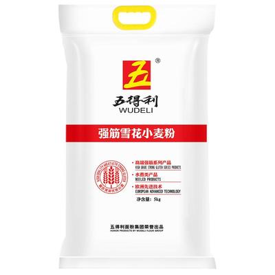 五得利强筋雪花5kg小麦芯粉