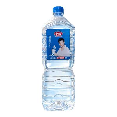 中沃苏打水王屋岩泉1.5L*6瓶装柠檬味无糖弱碱0糖0脂饮