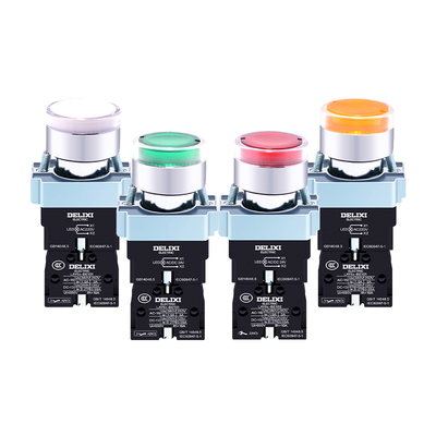 带灯按钮德力西高亮度LED220V