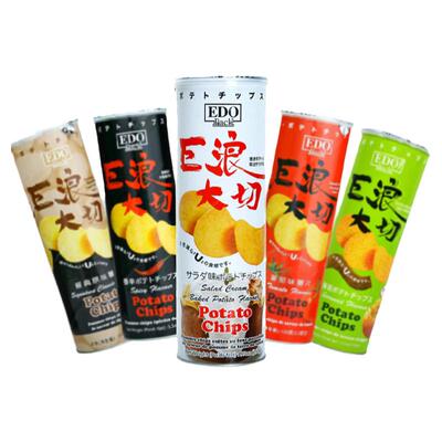 马来西亚进口巨浪大切薯片