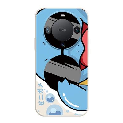 墨镜杰尼龟手机壳适用华为系列