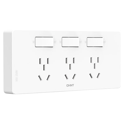 正泰拓展插座免布线86型多孔插排