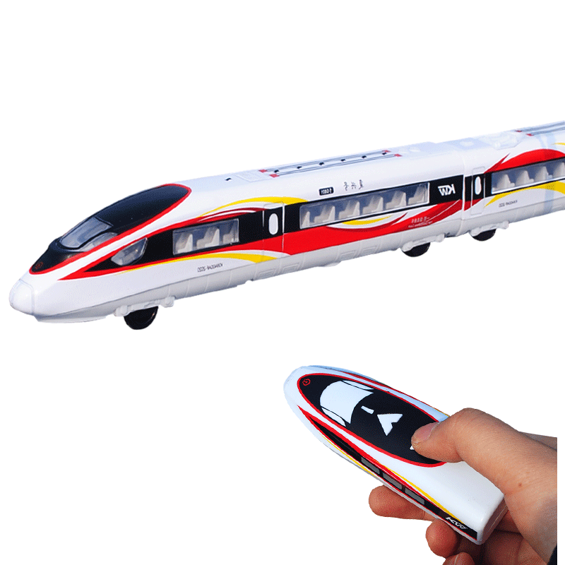 铠威合金电动遥控高铁玩具