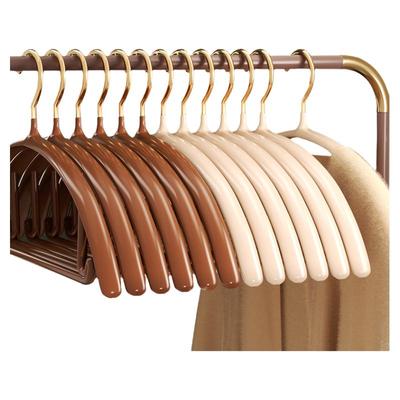 衣架家用挂衣无痕防肩角防滑不起包护衣晾衣撑子彩虹衣柜衣服挂架