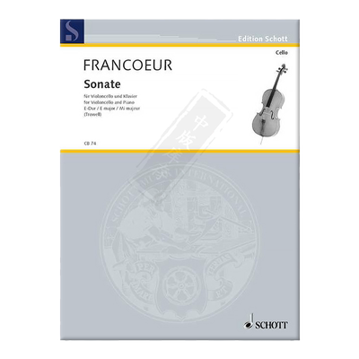 弗朗科尔E大调提琴奏鸣曲附钢伴