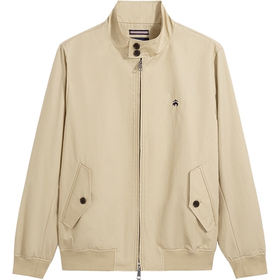 布克兄弟25男士哈灵顿夹克外套