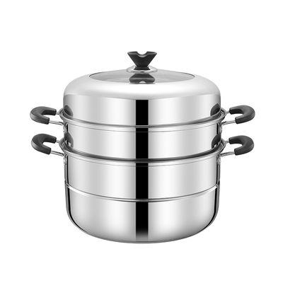 304不锈钢大号蒸锅家用加厚蒸笼