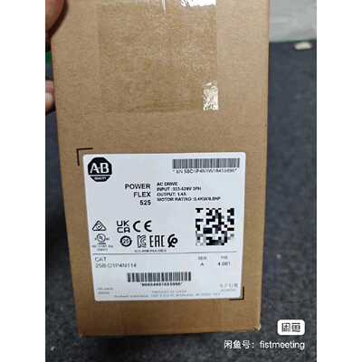 AB罗克韦尔PowerFlex 525变频器，型号25B-D