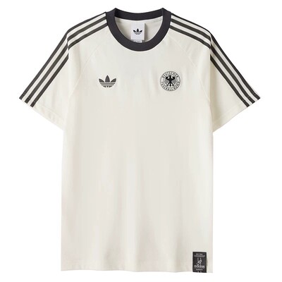 Adidas阿迪达斯男装2026年春季新款DFB OG TEE运动短袖T恤KG5098