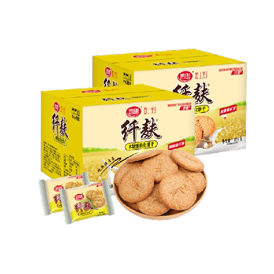 思朗木糖醇味+芝麻味饼干