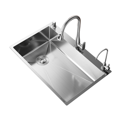 万和小米粒双槽改大单槽洗菜盆