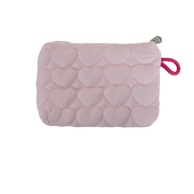 MAYRABBIT韩系绗缝爱心收纳包