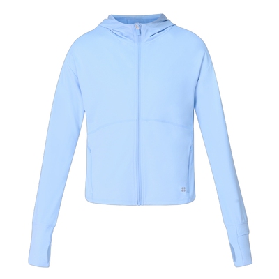 SweatyBetty易干拉链连帽外套