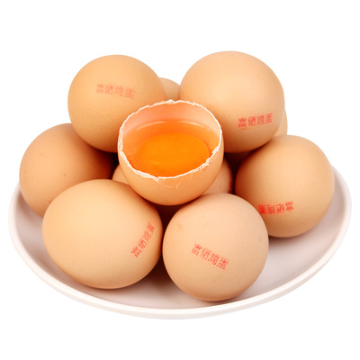 农家富硒鸡蛋40枚*50g新鲜正宗土鸡蛋现捡现发柴鸡蛋4枚*40g整箱