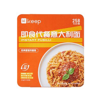 Keep即食代餐意大利面新品上市