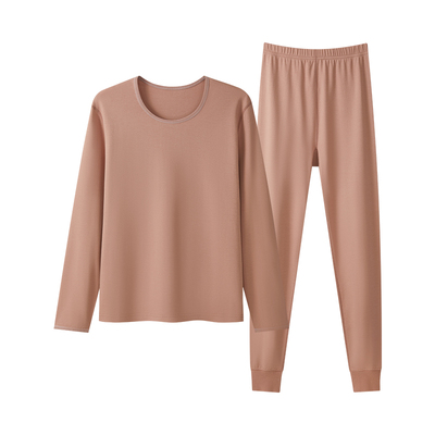 三枪高支新疆长绒棉圆领女内衣套