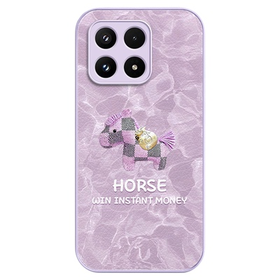 马上有钱适用小米17手机壳17promax马年潮款小米15/14至尊版小米13/12/11pro可爱10青春版包边防摔保护套