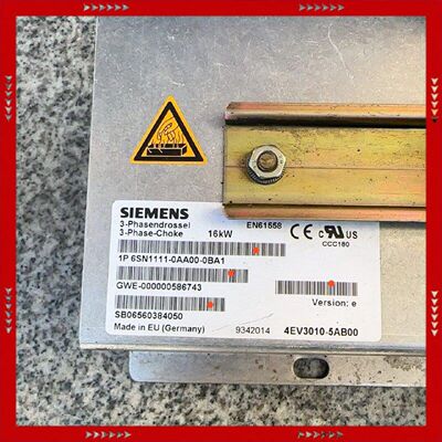 【问价】电抗 6SN1111-0AA00-0BA1  16KW