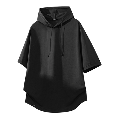 it：fivecm运动速干连帽t恤男夏