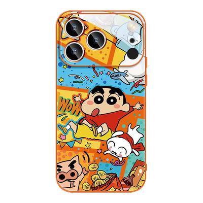 可爱蜡笔小新新款玻璃手机壳