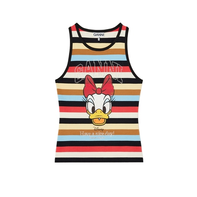 【甄选折扣】GANNI x Disney联名上衣夏卡通修身背心 A1050329999