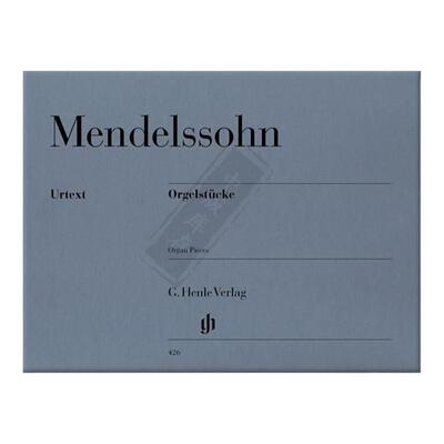 门德尔松管风琴作品曲集亨乐原版