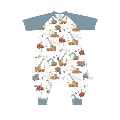 721星球夏季双层竹棉纱布睡袋