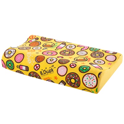 赛诺b.duck小黄鸭甜甜圈儿童枕头