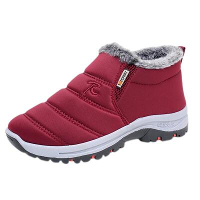 冬季棉鞋女士加绒加厚防滑雪地靴