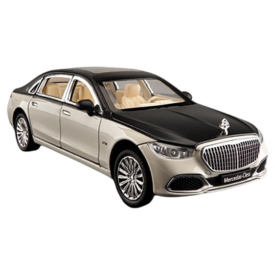 奔驰迈巴赫s680车模儿童玩具车男孩汽车模型仿真合金收藏车载摆件