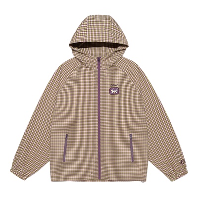 王昀楷同款古由卡连帽猫刺绣夹克