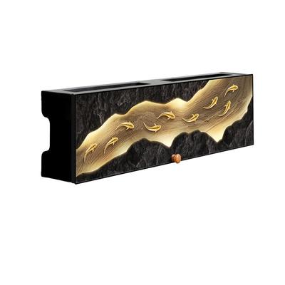 九鱼聚财路由器收纳盒隐藏遮挡柜