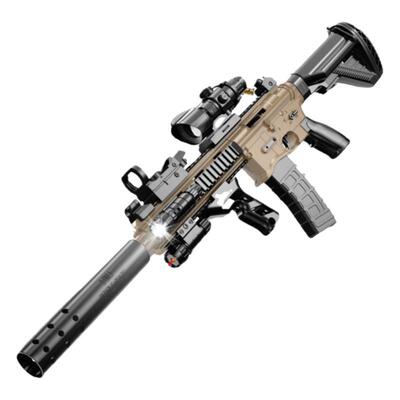 M416手动海绵蛋抛壳软弹枪AK47