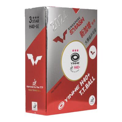 银河WTT双标H40+有缝三星乒乓球