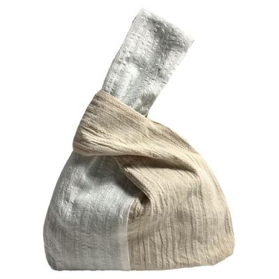 手腕包包女日式套结布包