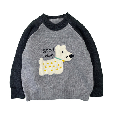 卡通男童毛衣秋冬百搭