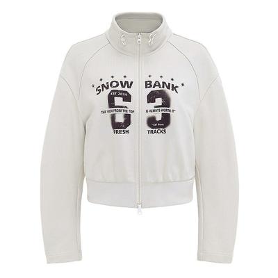 D63休闲运动风卫衣外套