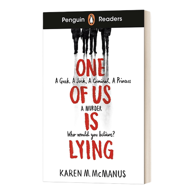 英文原版 Penguin Readers Level 6 One Of Us Is Lying 企鹅分级阅读6 其中一人在说谎 英文版 进口英语原版书籍