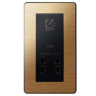 可卡酒店专用变压器剃须刀插座