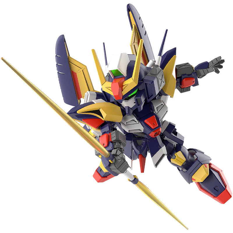 万代敢达拼装模型 SDCS BB战士龙卷风 SD高达G世纪边境旋风高达_虎窝淘