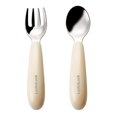 乐扣乐扣辅食勺不锈钢带收纳盒