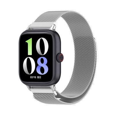 适用于vivowatchgt2手表表带iqoowatchgt米兰尼斯磁吸腕带新款VIVO智能运动GT2时尚金属替换带男女款透气配件