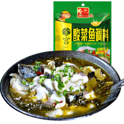 金宫老坛酸菜鱼调料210g