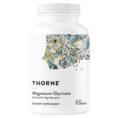 Thorne悦恩甘氨酸镁胶囊90粒