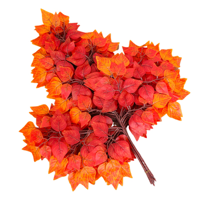 仿真乌桕叶塑料假树叶装饰假叶子