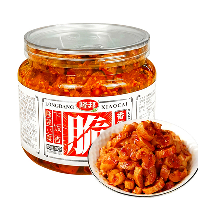 隆邦香辣萝卜干四瓶装