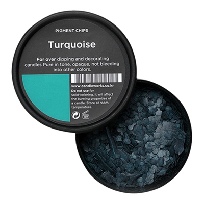 蜡烛固体颜料绿松石色Turquoise