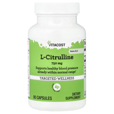 Vitacost,L-Citrulline, 750 mg, 90 Capsules