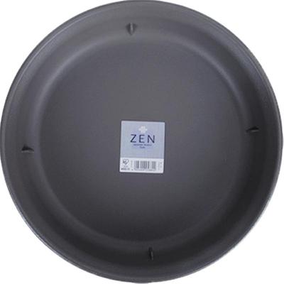 日本ZEN花盆托塑料圆形底盘