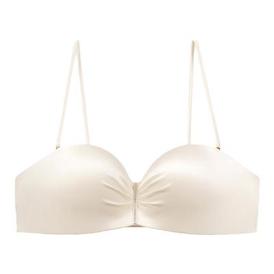 LizaCheng漫步芳园系列厚款小胸上托文胸可拆肩带半杯内衣LB00176